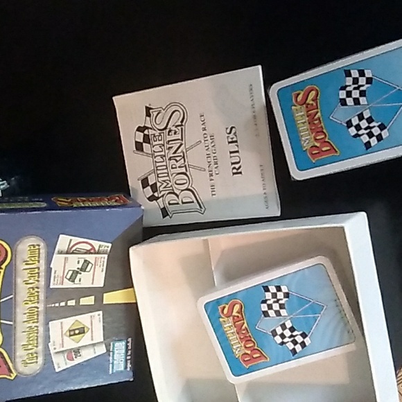 Winning Moves | Games | Mille Bornes The Classic Auto Race Card Game ...